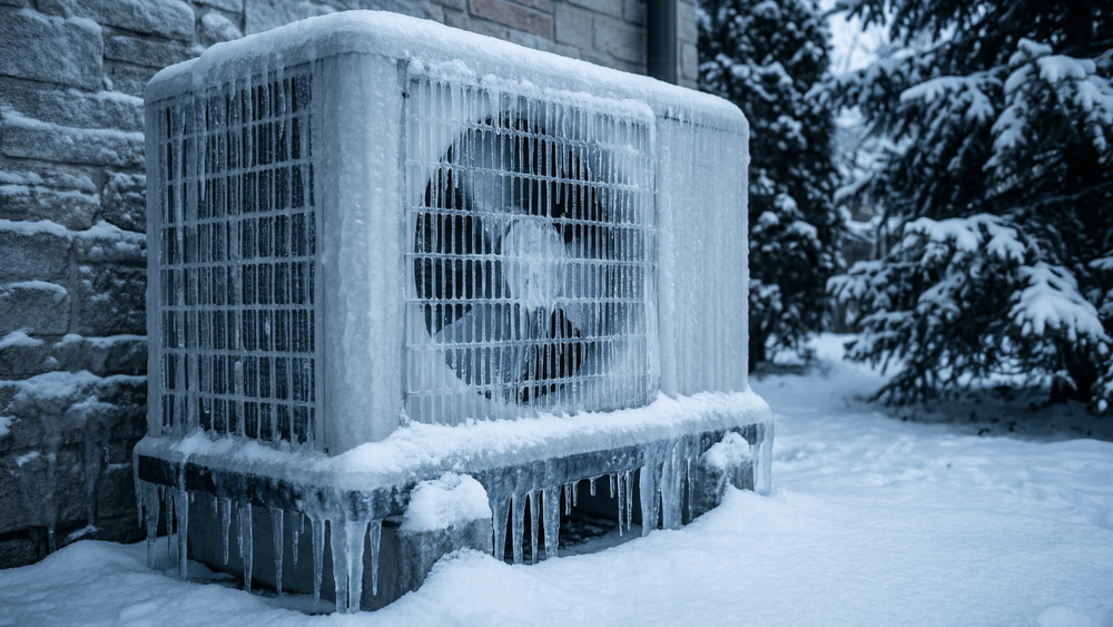 Why is my heat pump freezing up in winter? | Blog post – Solar Cooling